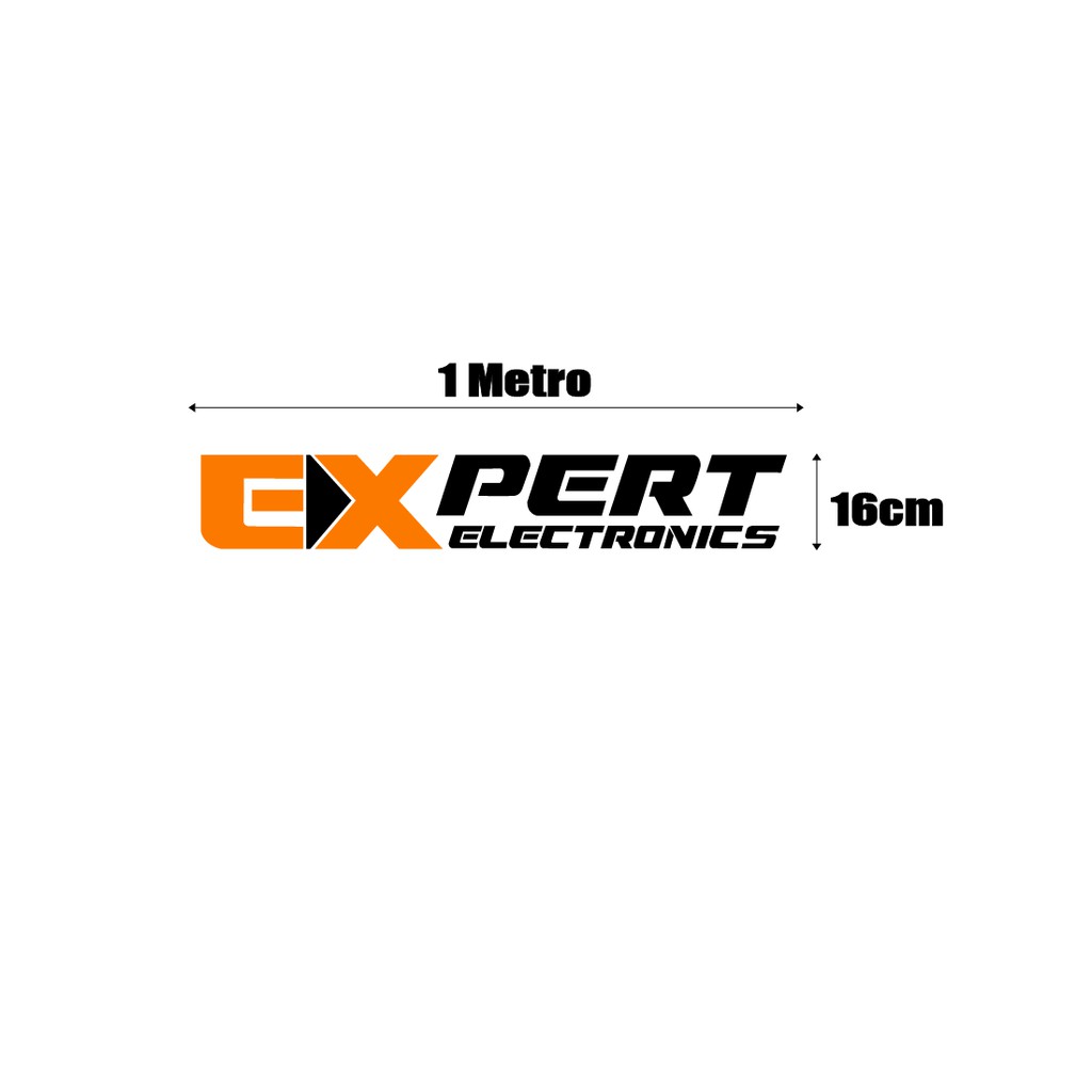 Adesivo Expert Electronics Parabrisa Vidro Carro Som Automotivo ...