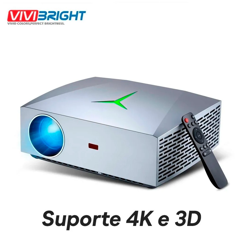 Projetor Full Hd nativo Vivibright F40 LED 50000 Horas Gamer Envio ...