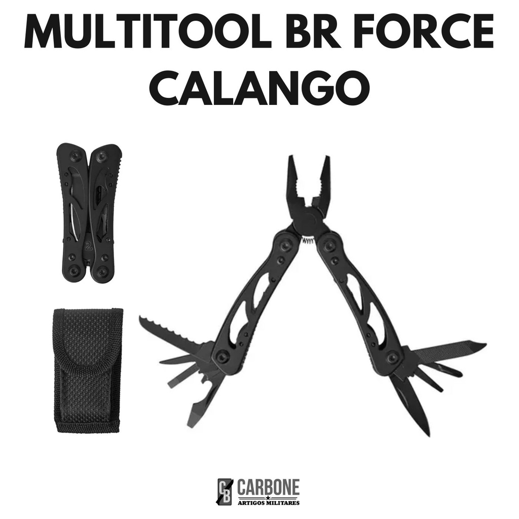 Alicate Multifuncional Br Force Calango Super Compacto | Shopee Brasil