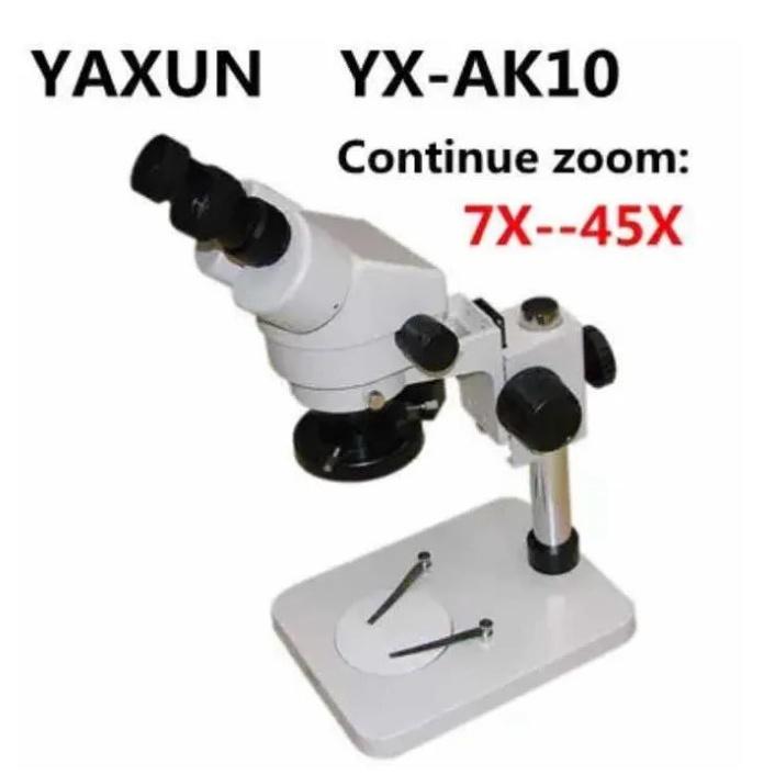 Microscopio Estereoscopico Binocular Yaxun YX-Ak10 Profissional | Shopee Brasil