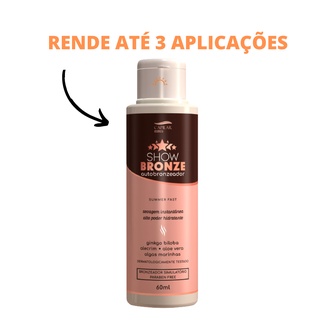 Autobronzeador Show Bronze summer fast 60ml | Shopee Brasil