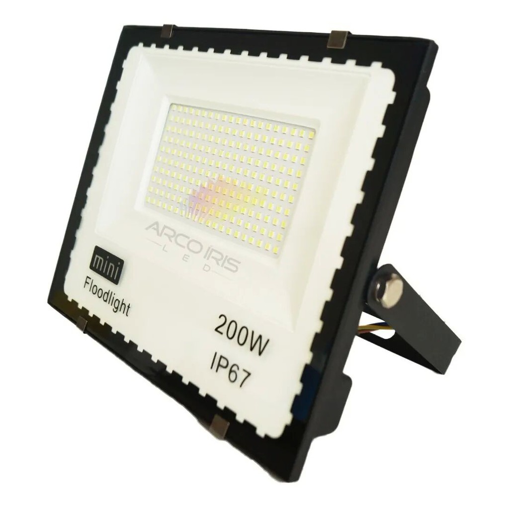 Refletor Led Holofote 200w Ip66 Bivolt Forte Luz Branco Frio | Shopee Brasil