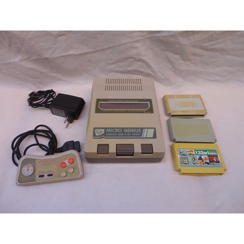 Console Micro Genius Iq-501 Funcionando Perfeitamente | Shopee Brasil