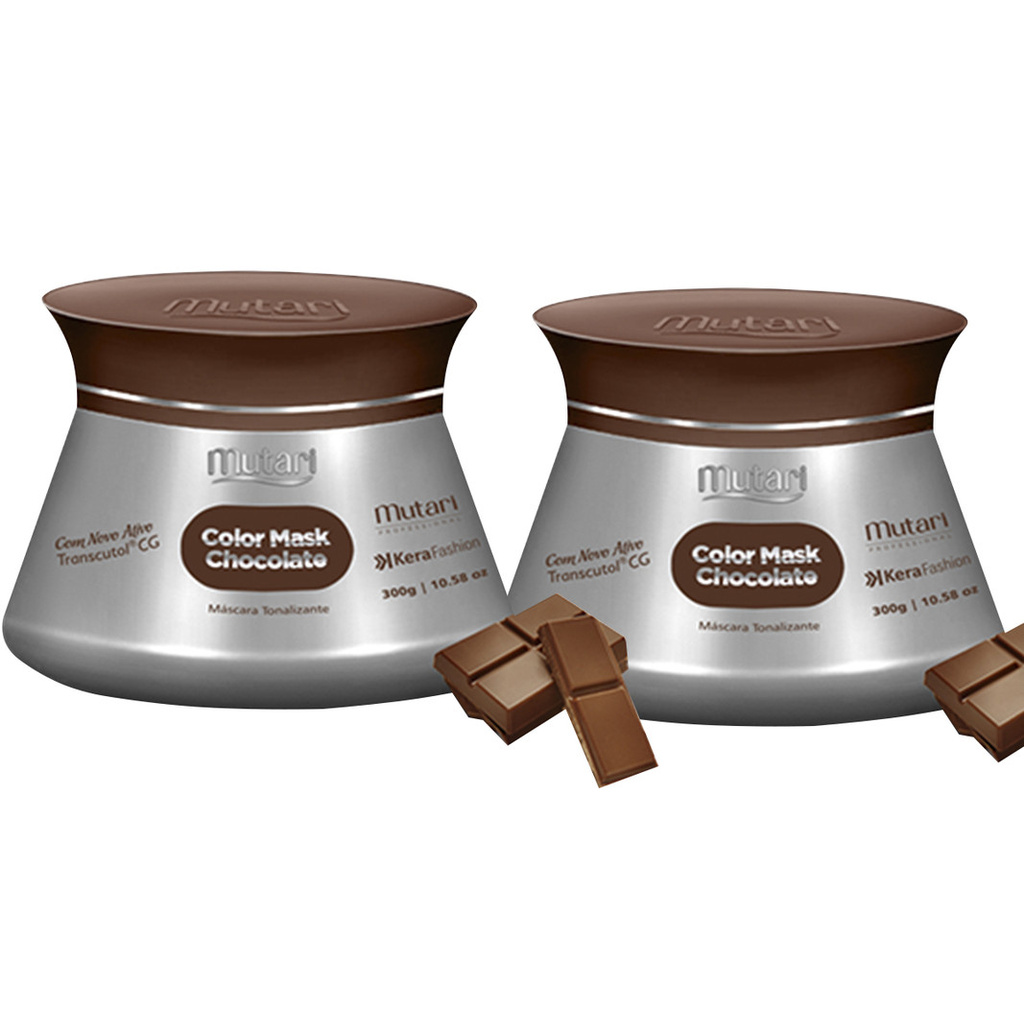 Kit Mutari 300G Mascara De Chocolate Matização Frete Gratis | Shopee Brasil