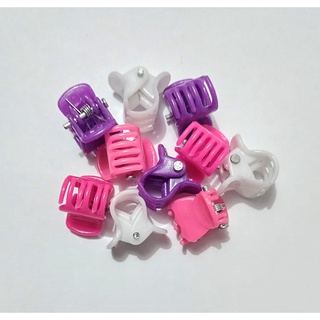 10 Mini Piranhas 1,0 X 1,5cm Infantil Rosa Branca Roxo | Shopee Brasil