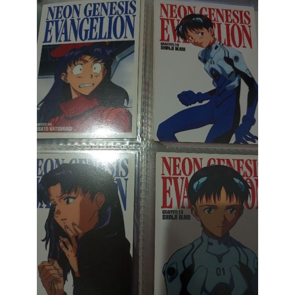 Neon Genesis Evangelion Cards Originais | Shopee Brasil