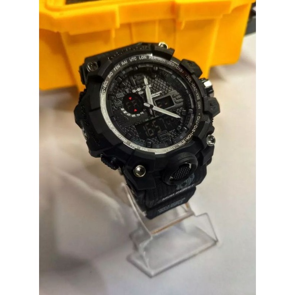Relógio Militar G-Shock Camuflado Preto digital /analógico - a prova d ...