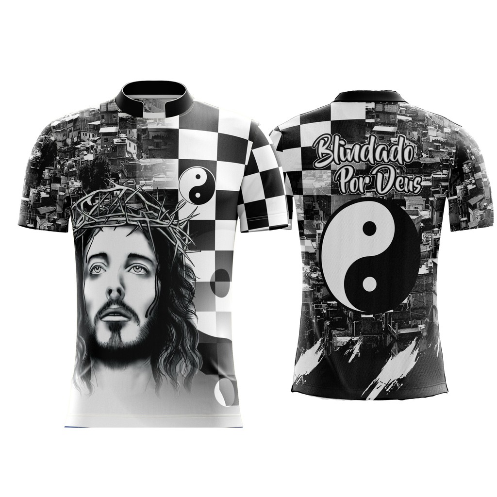 Camiseta de quebrada favela venceu jesus cristo favela tonny coutry #59 ...