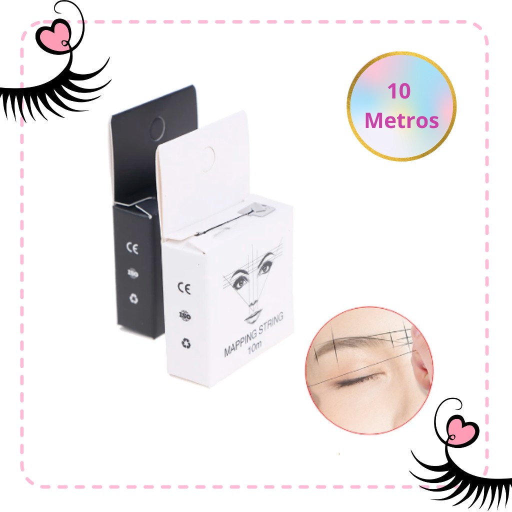 Linha Dermatografica Pigmentada Branca Ou Preta Para Marcação Designer