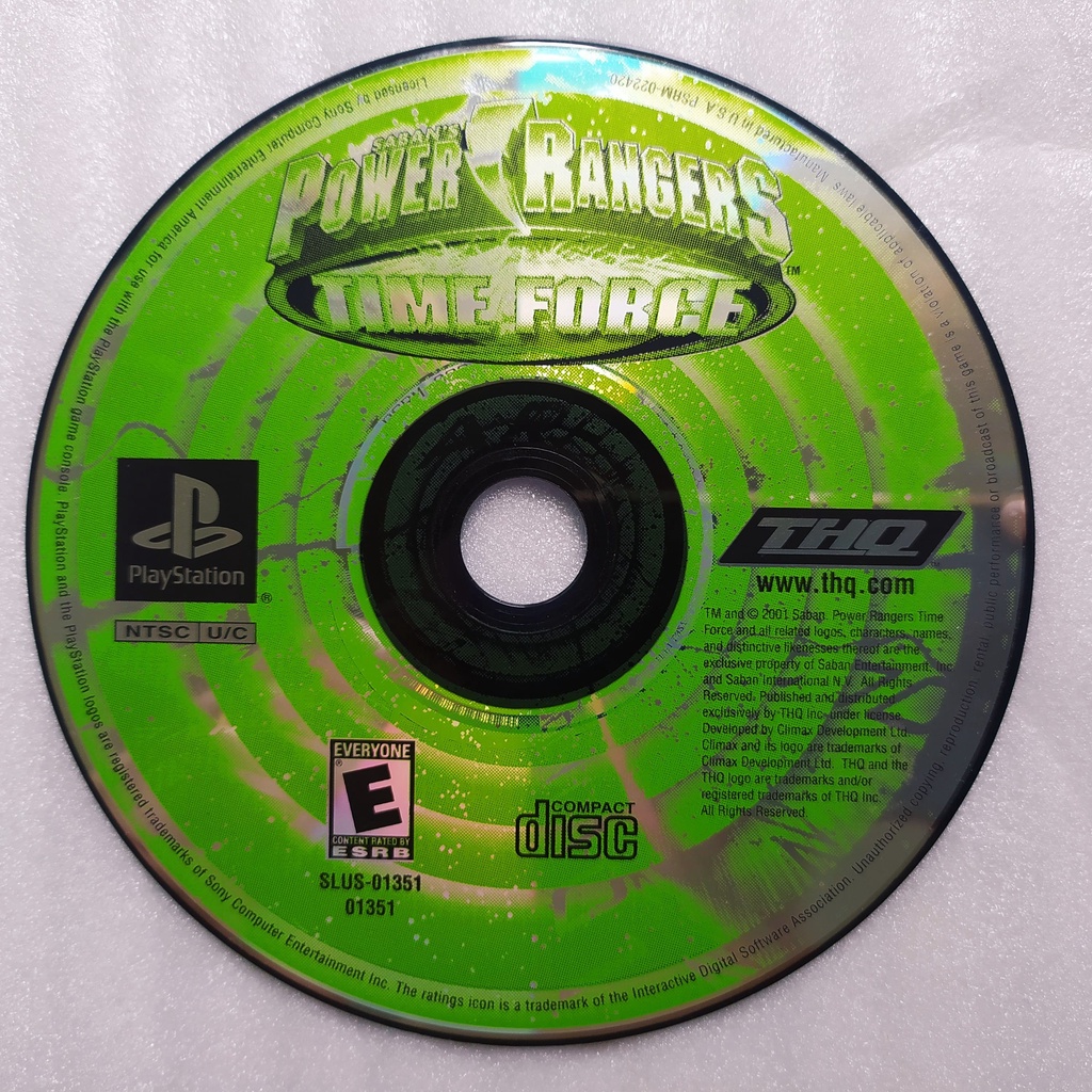 Power Ranger Time Force Original PS1 | Shopee Brasil