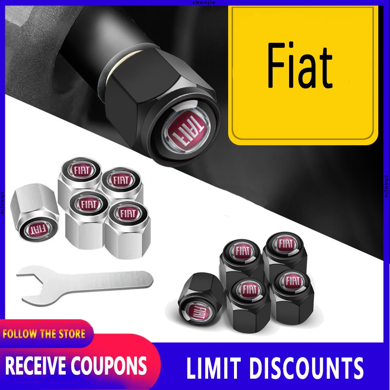 [Promo] 5pcs Válvula De Pneu De Roda Tampão de poeira carro acessórios ...