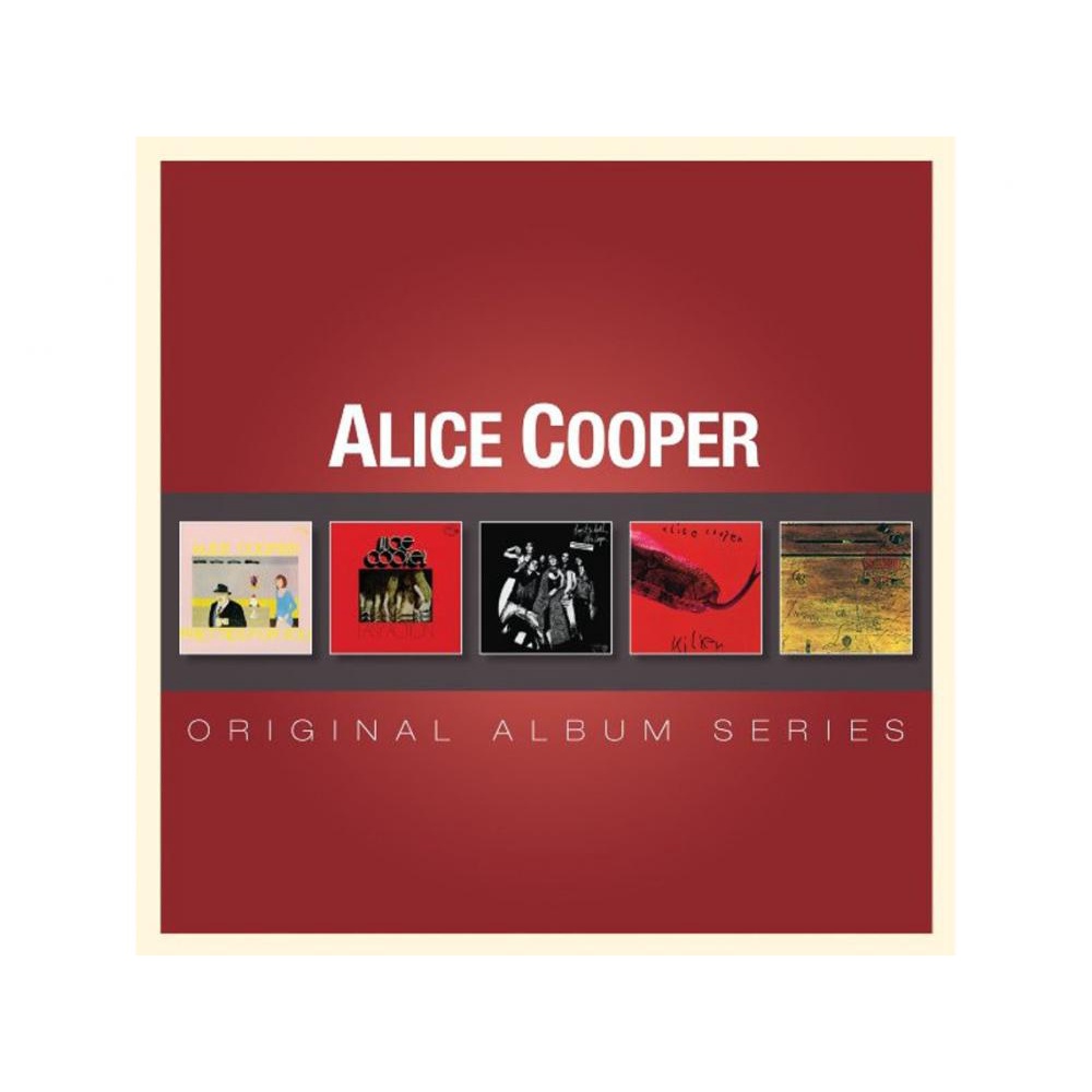 CD ALICE COOPER - ORIGINAL ALBUM SERIES (5 CDS) | Shopee Brasil