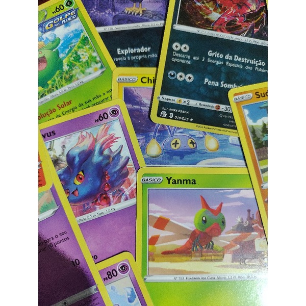 5 Cartas Pokemon TCG (Copag) | Shopee Brasil