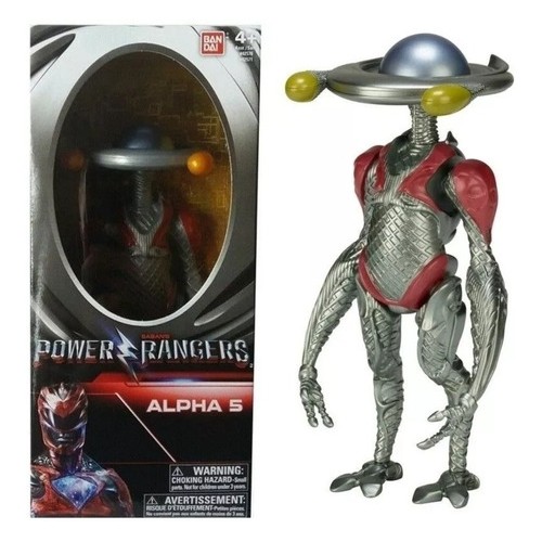 Boneco Action Figure Alpha 5 Power Rangers Bandai 20 Cm | Shopee Brasil