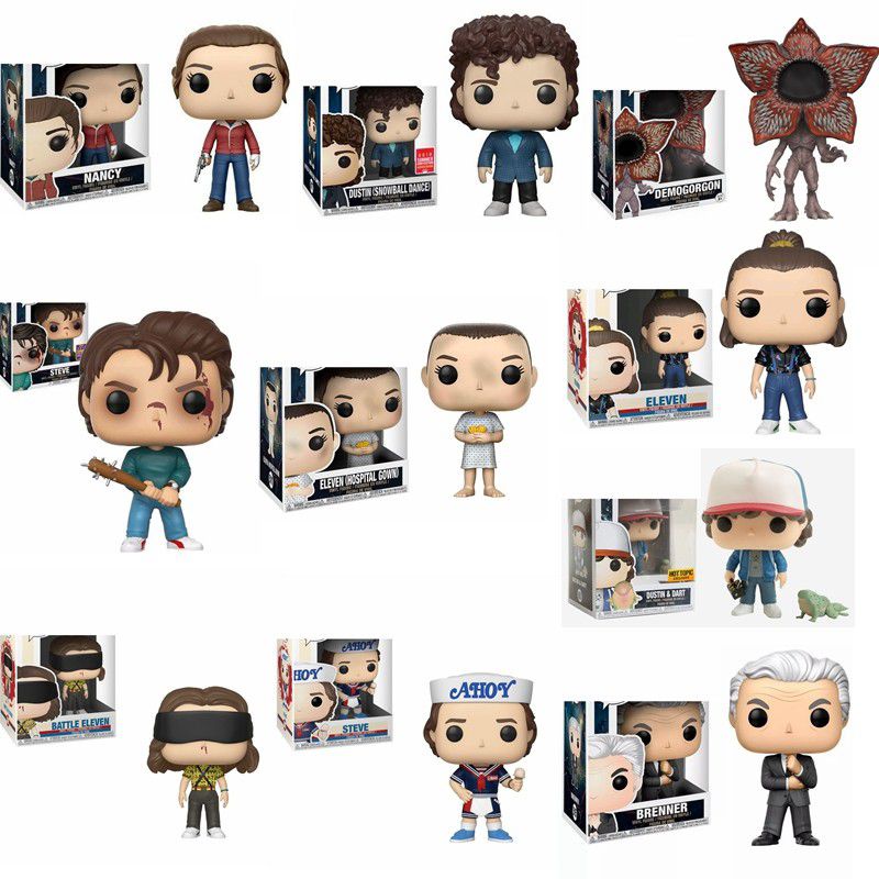 Funko Stranger Things Eleven 843 Steve803 Jonathan Nancy Brenner Joyce ...