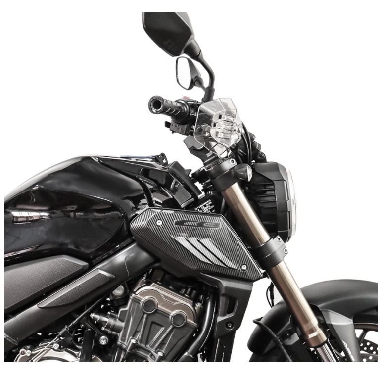 Quadro Painel Lateral Guarda Capa Shell Protetor Para Honda CB650R 2019 ...