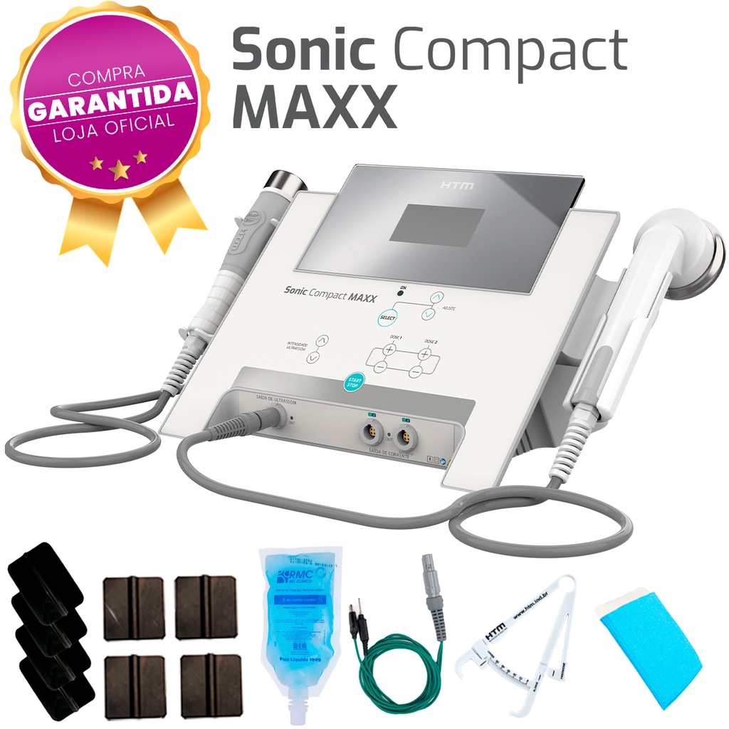 Sonic Compact MAXX Aparelho de Ultrassom e Correntes - HTM | Shopee Brasil