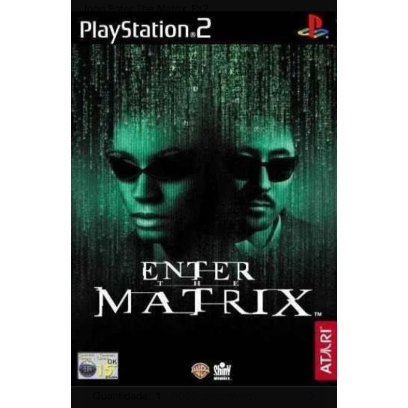 Jogo Matrix Enter The Matrix PS2 | Shopee Brasil