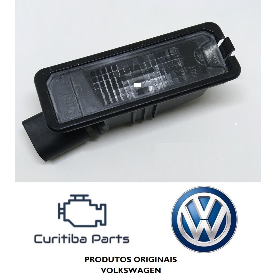 Luz Placa 1k8943021 Vw Golf Amarok Passat Fusca Polo | Shopee Brasil