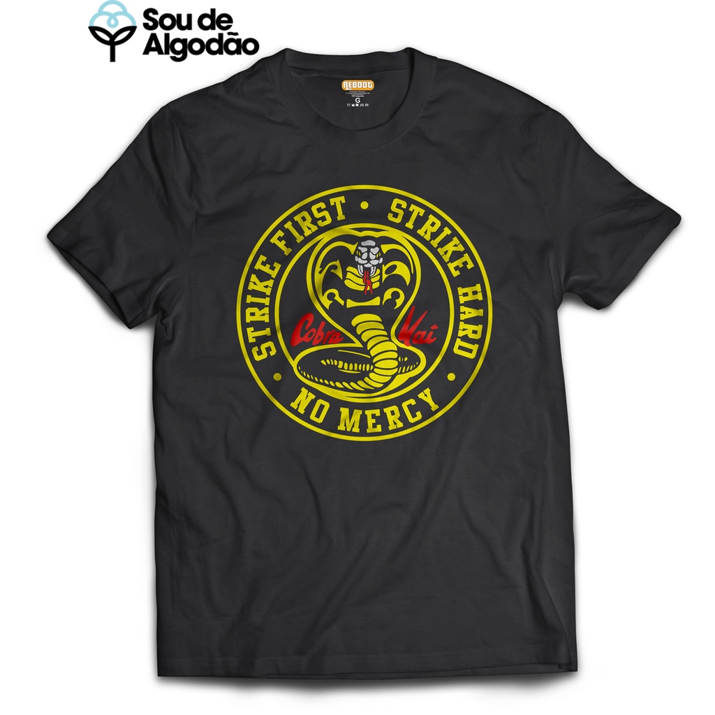Camiseta Cobra Kai, série de TV, karate, dojo Cobra Kai, Johnny Lawrence, Daniel LaRusso, Karate ...
