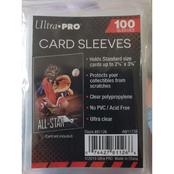 Sleeve Ultra Pro com 100 | Shopee Brasil