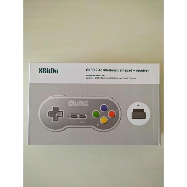Controle sem fio 8Bitdo original para Super Famicom Super Nintendo novo ...