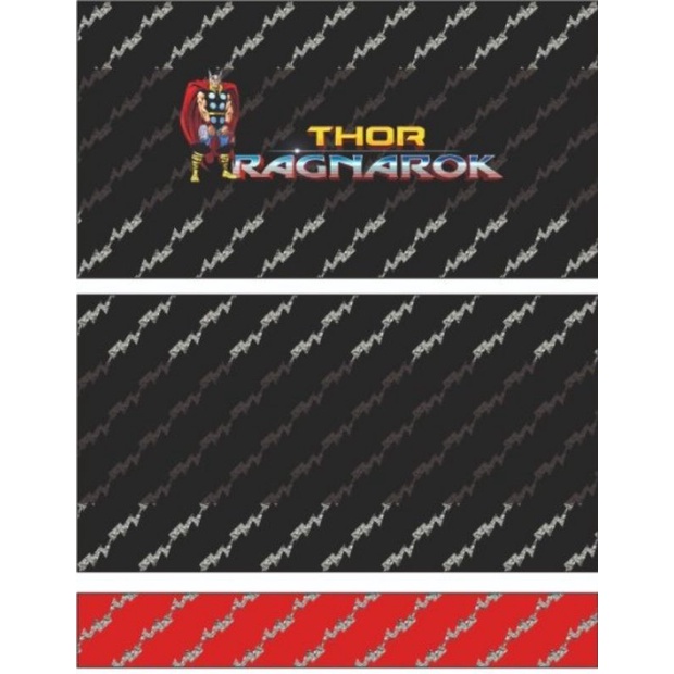 Recorte sublimado Estojo duplo Thor | Shopee Brasil