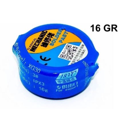 Solda Estanho Em Pasta Bga/smd Mechanic Xg-30 16g | Shopee Brasil