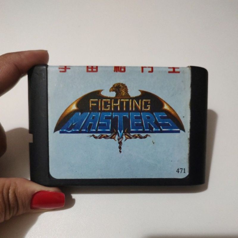 Cartucho Mega Drive - Fighting Masters | Shopee Brasil
