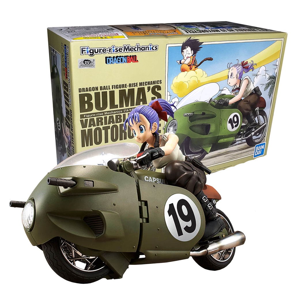 Dragon Ball Bulma Motorcycle Kit De Montagem Original Bandai | Shopee ...