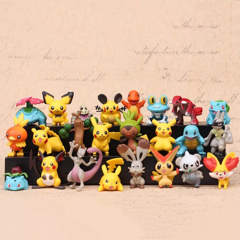 bonecos miniaturas Pokémon | Shopee Brasil