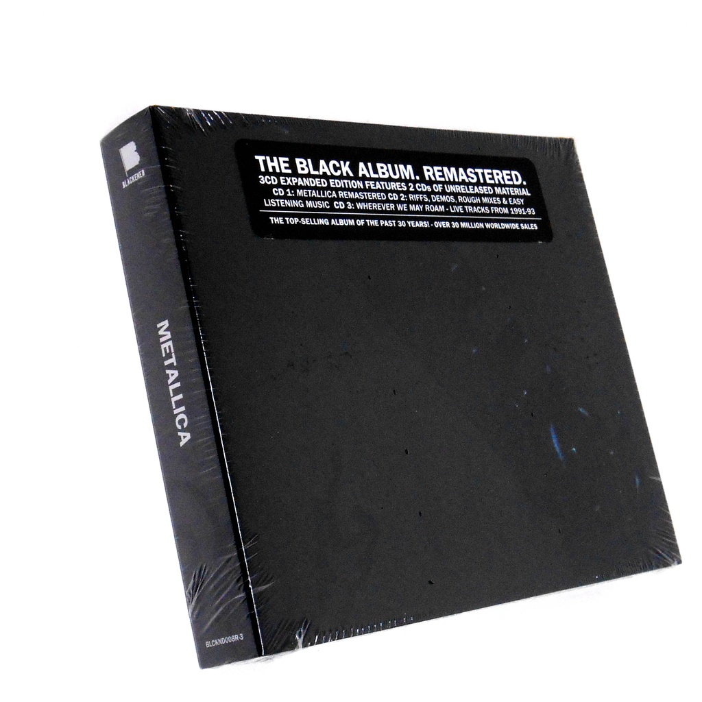 3 CD Metallica Metallica 2021 Remastered Expanded Edition Lacrado ...