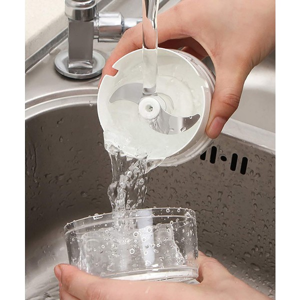 Mini Processador Triturador De Alimentos Manual Para Alho Cebola Tomate ...