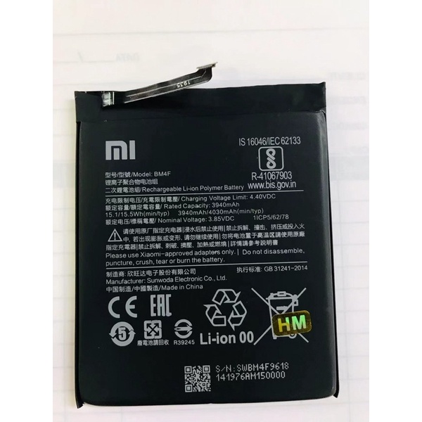 Bateria Xiaomi Mi A3 / Mi 9 Lite Bm4f 4030 Mah original pronta entrega ...