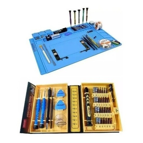 Manta Anti Estatica S160 + Kit Chave Yx6028 Yaxun | Shopee Brasil