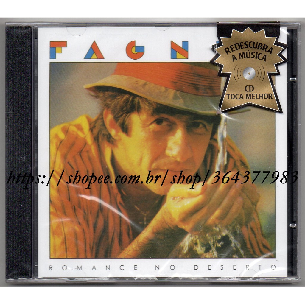 Fagner - Romance No Deserto | Shopee Brasil