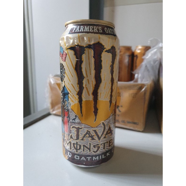 Monster Java Farme's Oat Lata cheia 443ml importada | Shopee Brasil