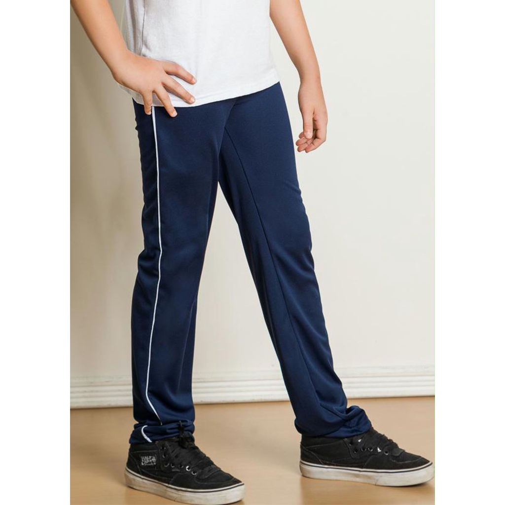 Calça escolar Infantil Masculina Helanca colegial Azul Marinho com ...