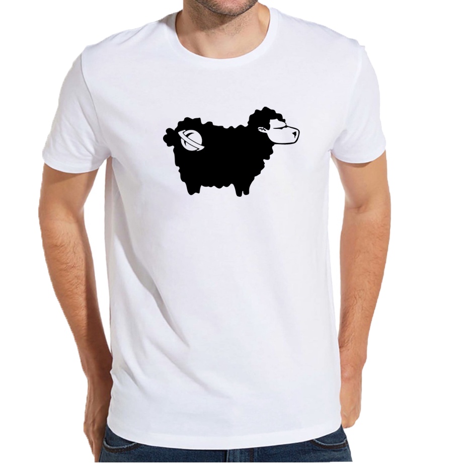 Camiseta Lost Ovelha Gola Redonda Manga Curta Oferta | Shopee Brasil