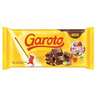Barra de Chocolate 80g Garoto Sabores - Envio Imediato | Shopee Brasil