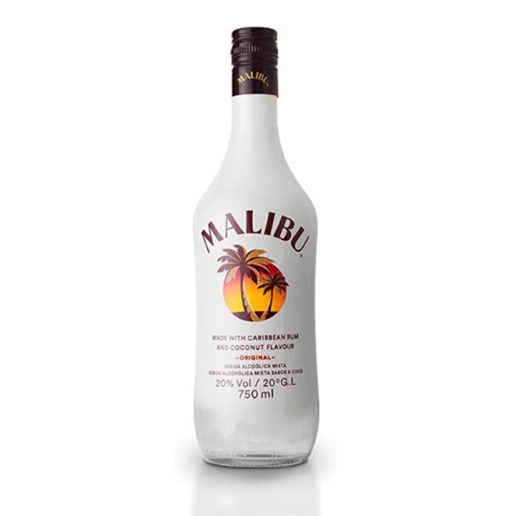 Rum Malibu Caribenho Coco 750ml - Original | Shopee Brasil