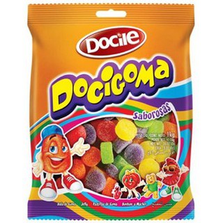 Bala de Goma Docigoma 1Kg Docile | Shopee Brasil