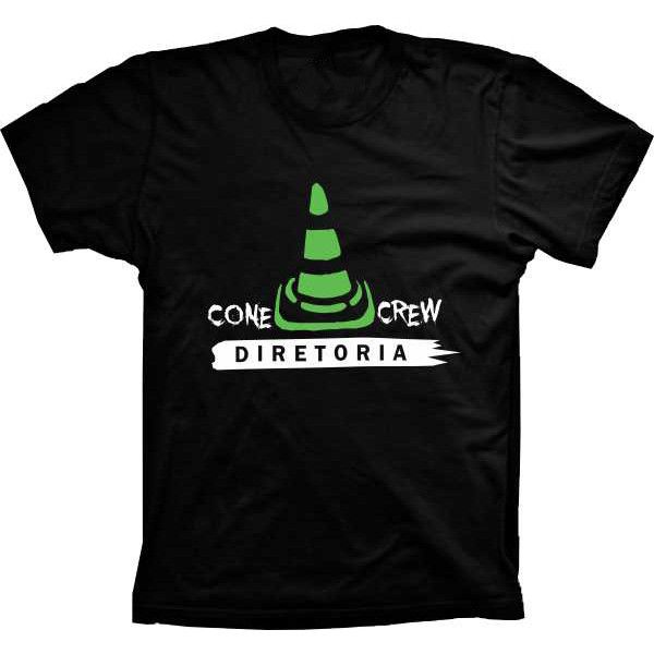 Camiseta Cone Crew Diretoria (Preto) | Shopee Brasil