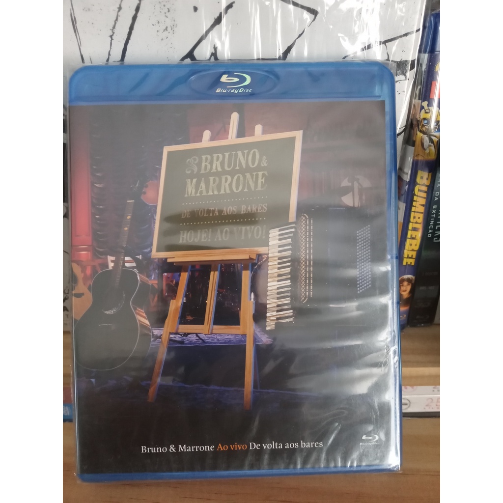 Blu ray Bruno e Marrone - De Volta aos Bares (LACRADO) | Shopee Brasil