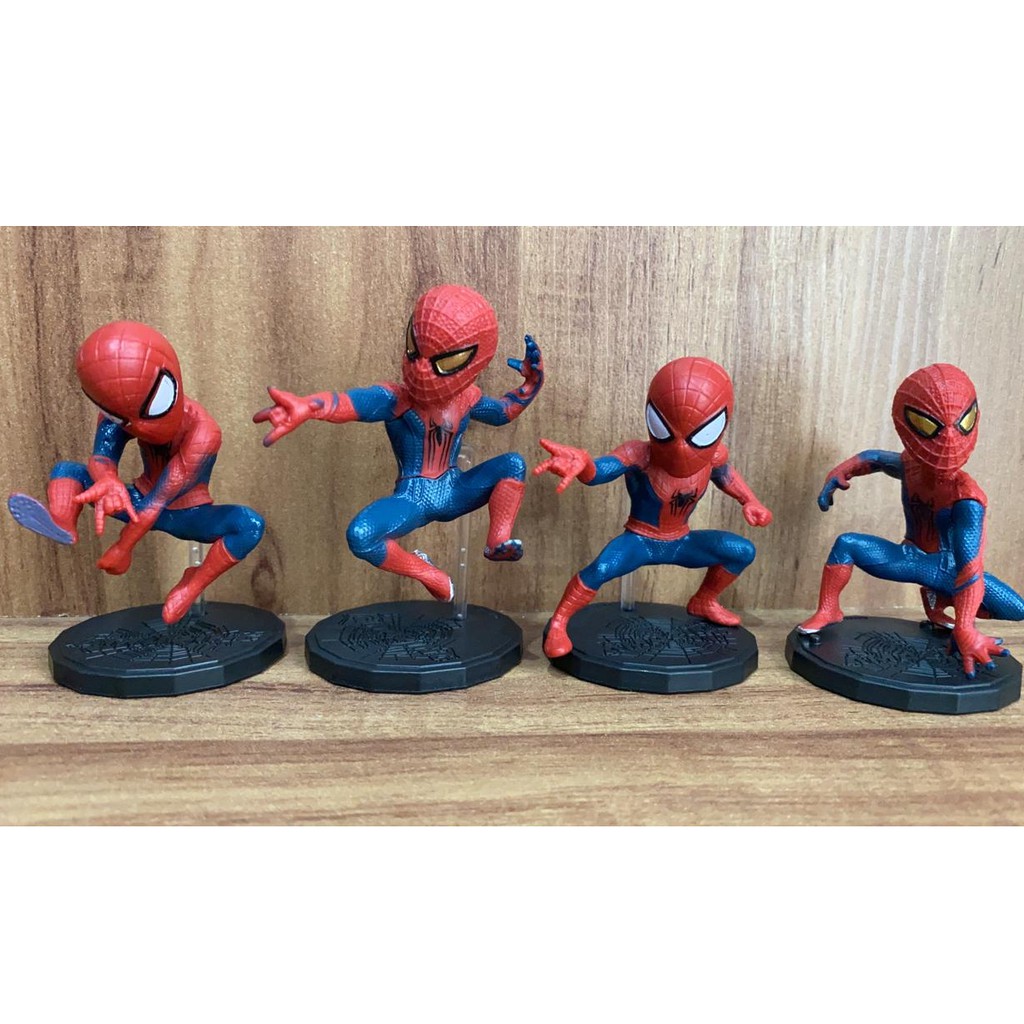 Boneco Homem Aranha Spider Man Action Figure Miniatura Marvel | Shopee ...