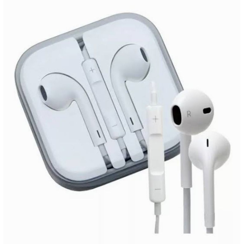 Fone de Ouvido P2 estilo iPhone Com microfone qualidade top | Shopee Brasil
