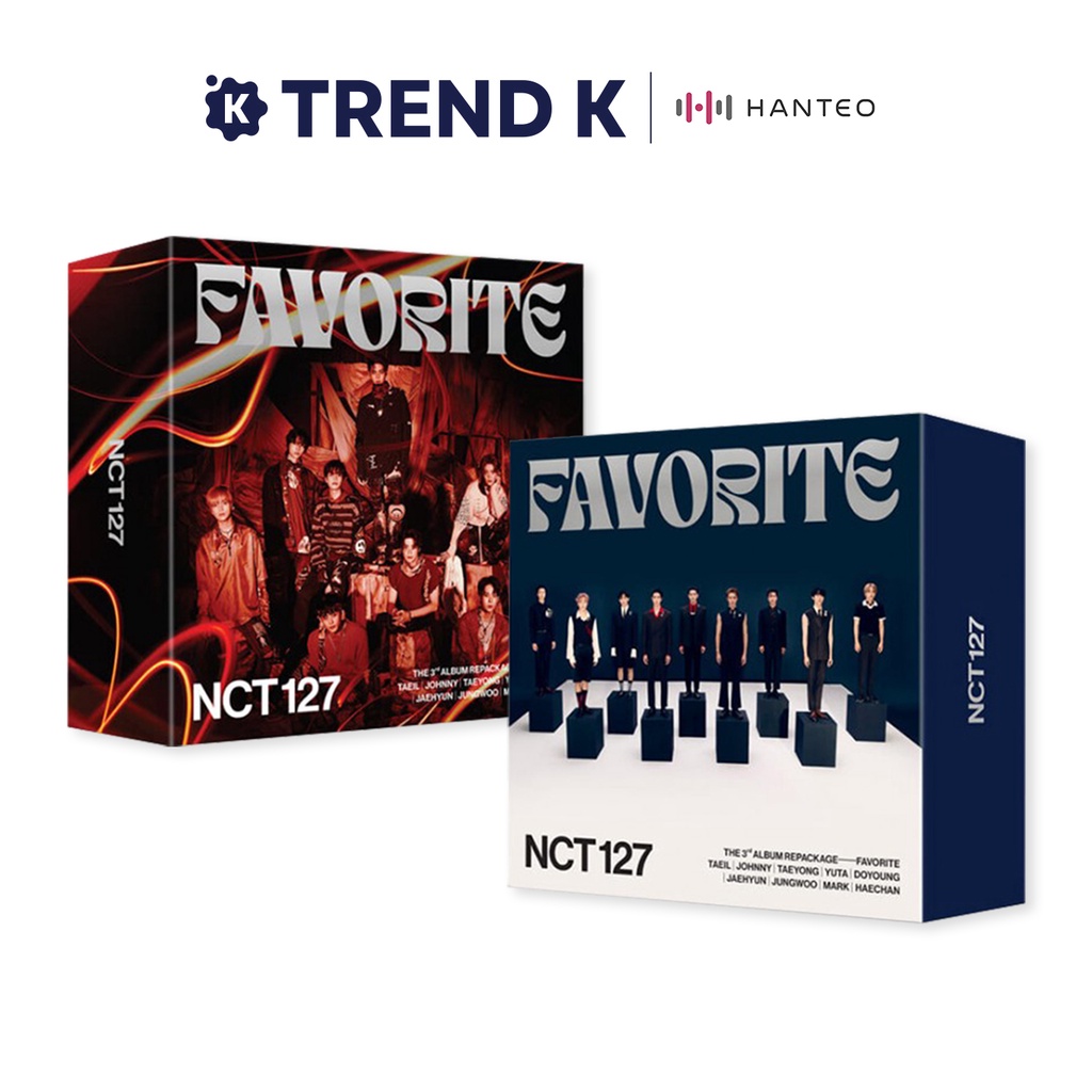 NCT 127 - The 3rd Album Repackage [Favorite] (Kit Ver.) | Shopee Brasil