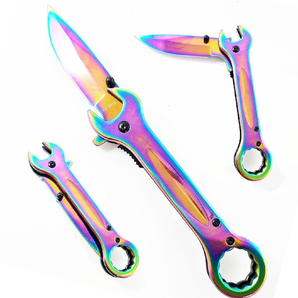 Canivete Tático militar Canivetes Dobrável inox Combate | Shopee Brasil