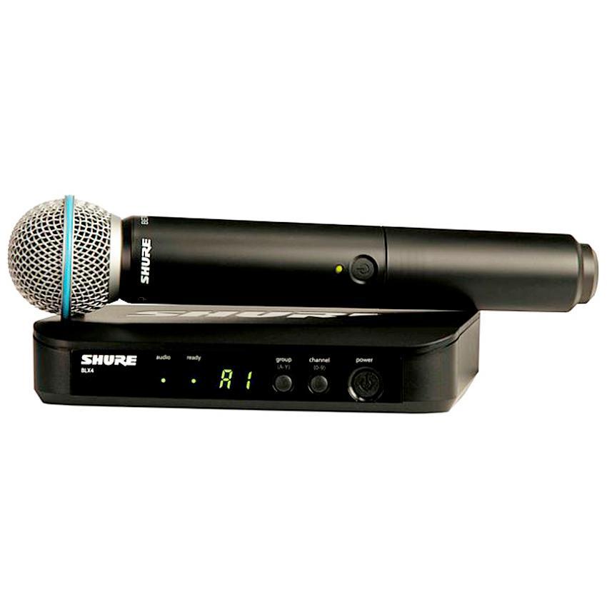 Microfone Sem Fio Shure BLX24BR/Beta58 | Shopee Brasil
