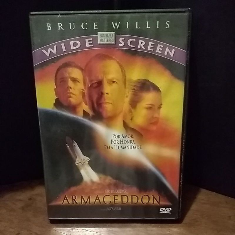 Armageddon - Filme DVD - Bruce Willis | Shopee Brasil